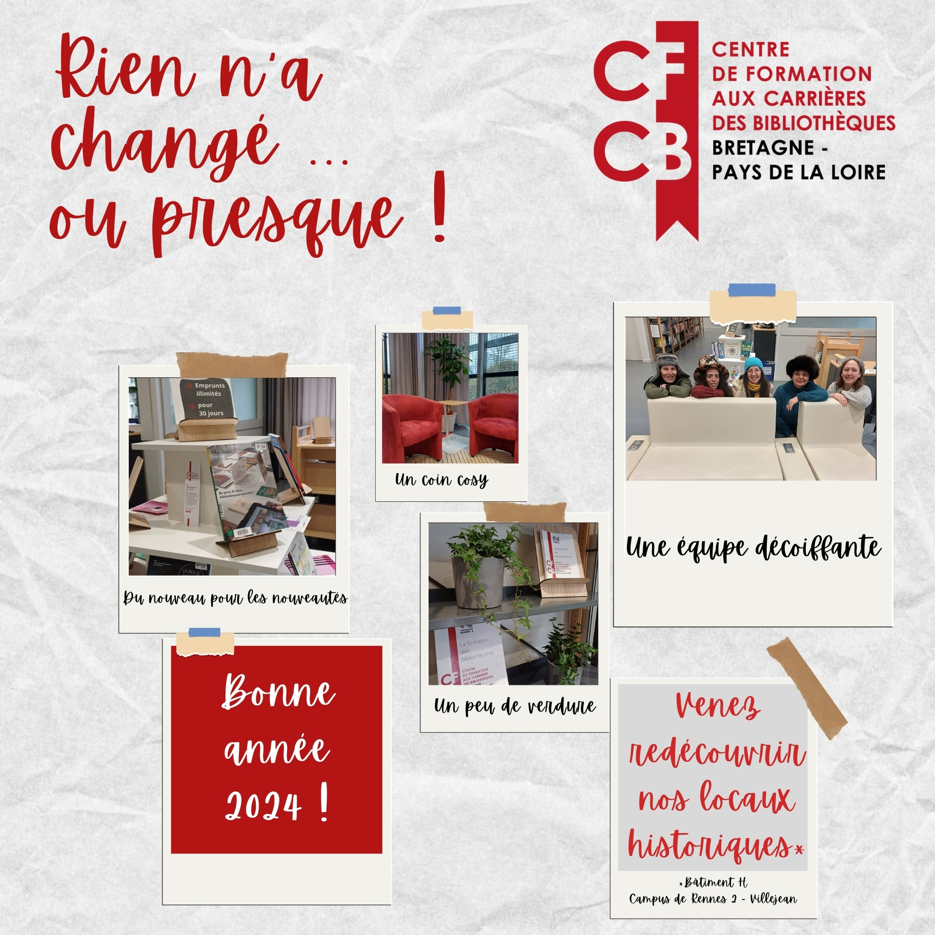 L'équipe du CFCB vous présente ses meilleurs voeux pour 2024 ! | Centre ...